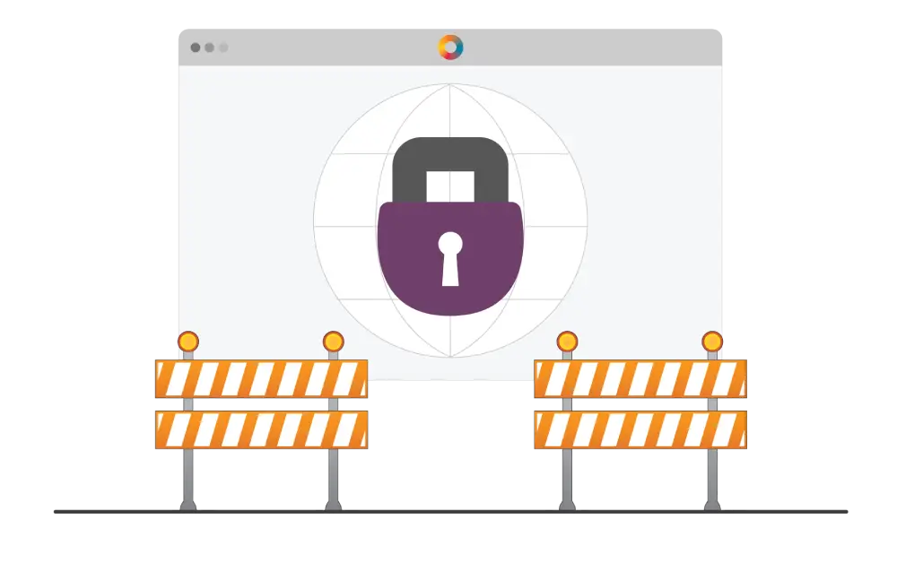 Illustration depicting access restriction for Fusion Utilities
